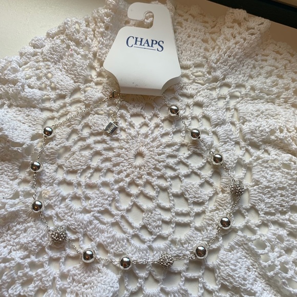 Chaps | Jewelry | Silver Necklace | Poshmark